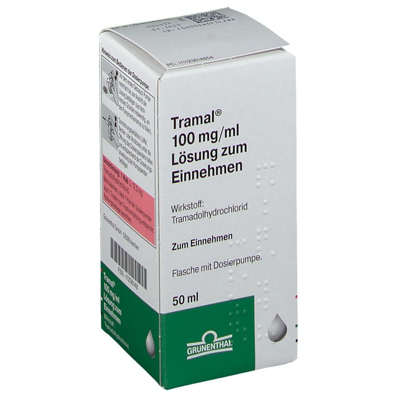 Tramal® 100 mg/ml 50 ml mit dem E-Rezept kaufen - Shop Apotheke