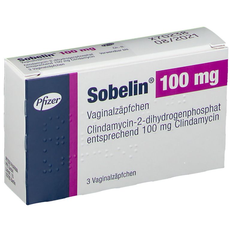 SOBELIN® 100 mg 3 St mit dem E-Rezept kaufen - Shop Apotheke