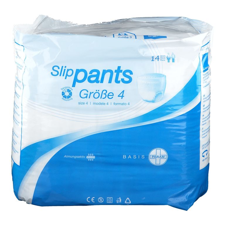 PARAM slip-Pants Basis Größe 4 14 St - Shop Apotheke