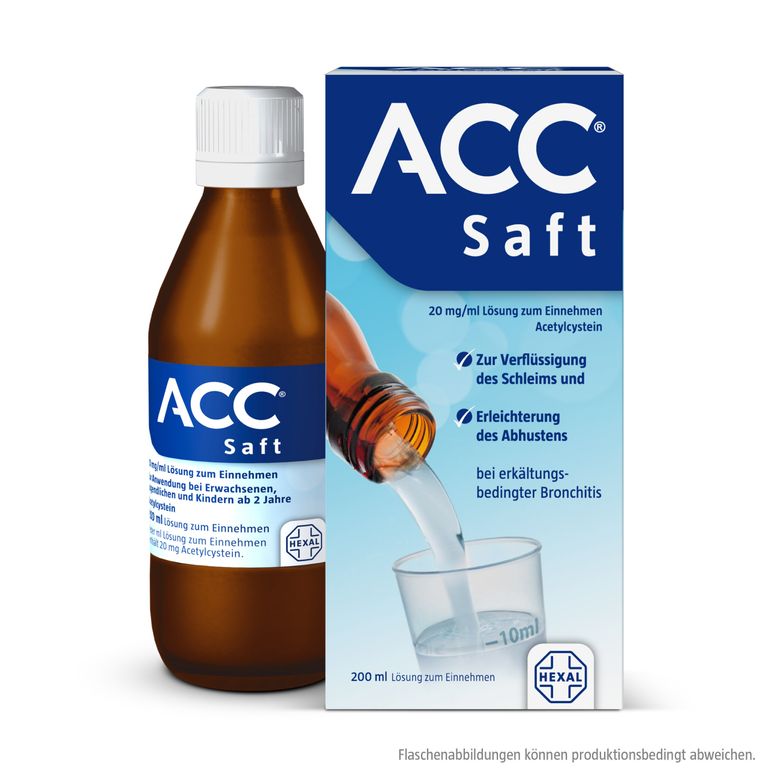 ACC® Saft 20 mg/ml Lösung zum Einnehmen 200 ml - Shop Apotheke