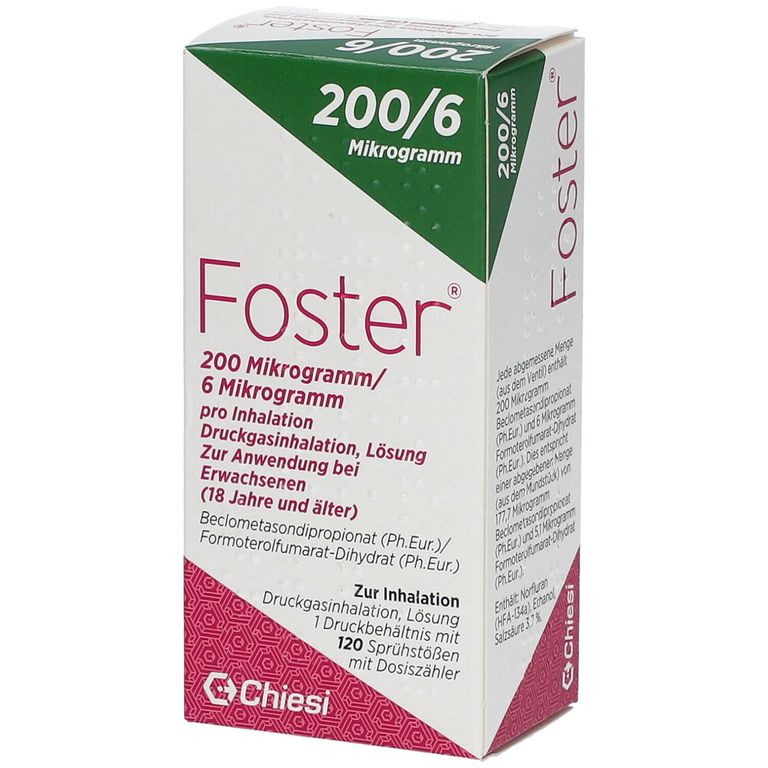 FOSTER® 200/6 µg 1 St mit dem E-Rezept kaufen - Shop Apotheke