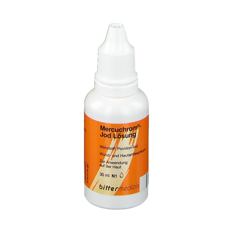 Mercuchrom®-Jod Lösung 30 ml - Shop Apotheke