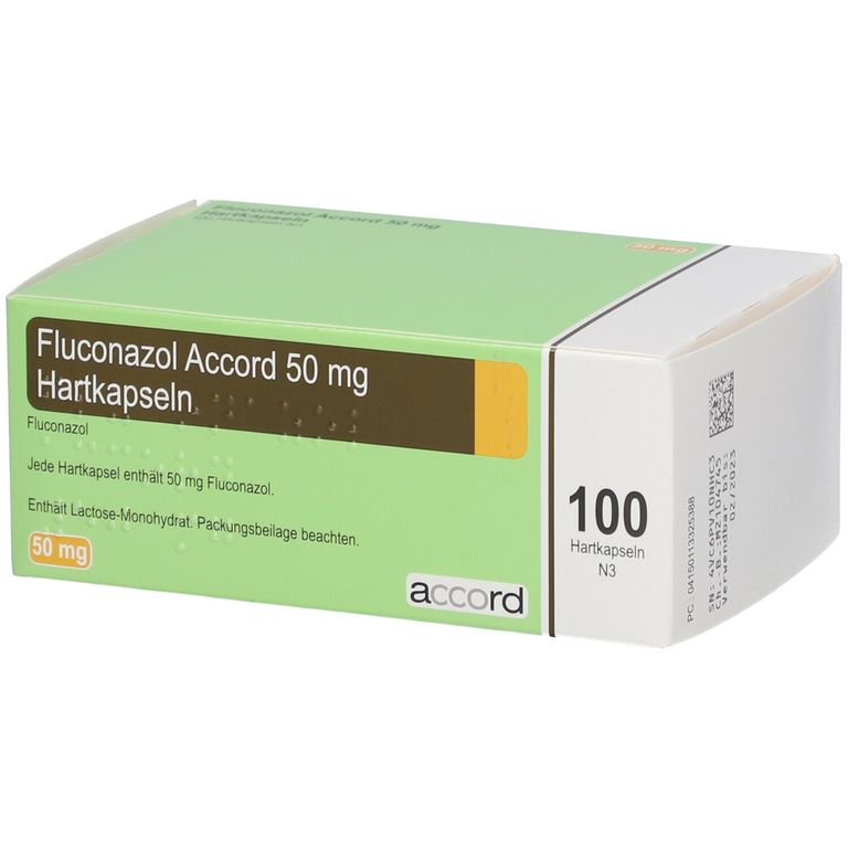 Fluconazol Accord 50Mg 100 St mit dem E-Rezept kaufen - Shop Apotheke