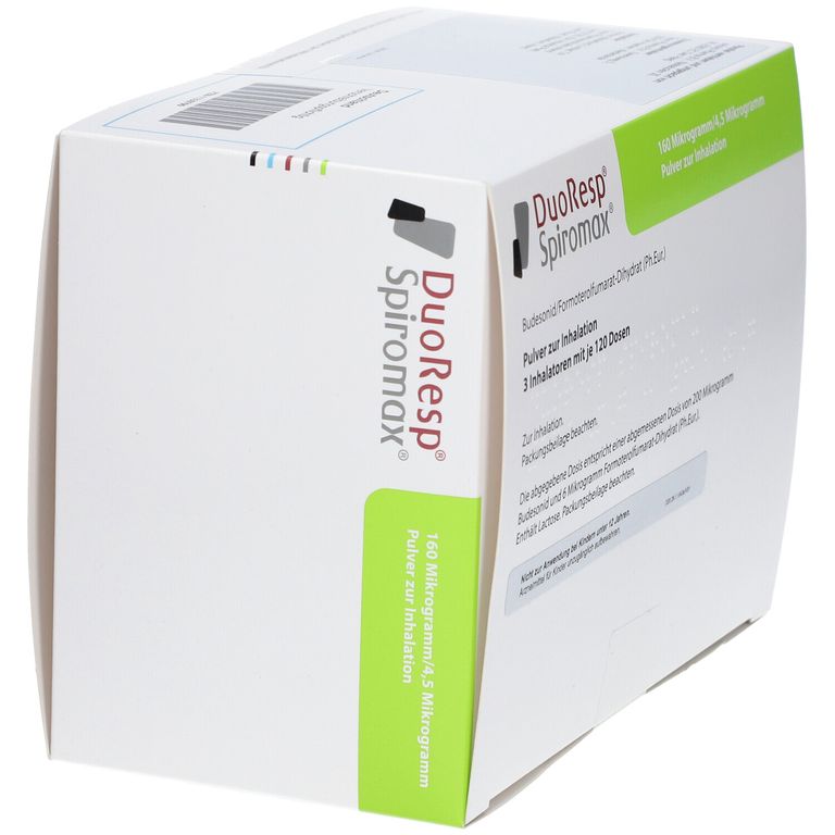 DuoResp® Spiromax® 160 µg(4,5 µg/Dosis 3 St mit dem E-Rezept kaufen ...