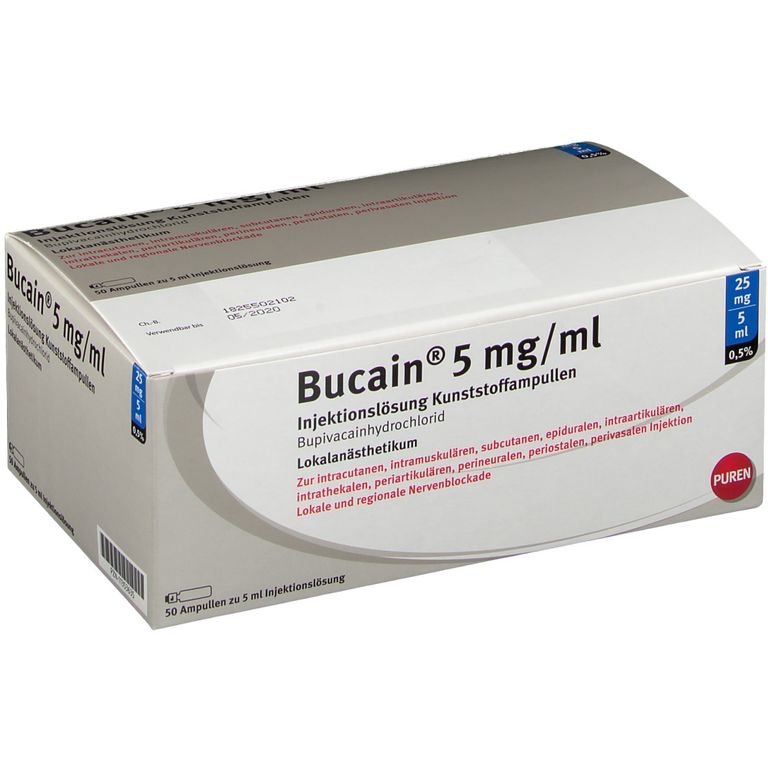Bucain® 5 mg/ml 50x5 ml mit dem E-Rezept kaufen - Shop Apotheke
