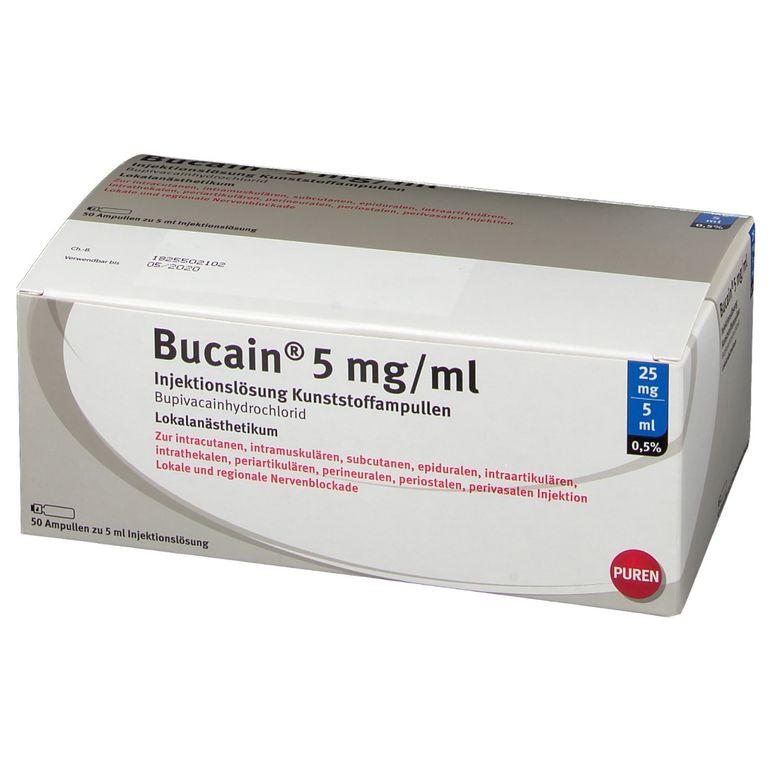 Bucain® 5 mg/ml 50x5 ml mit dem E-Rezept kaufen - Shop Apotheke