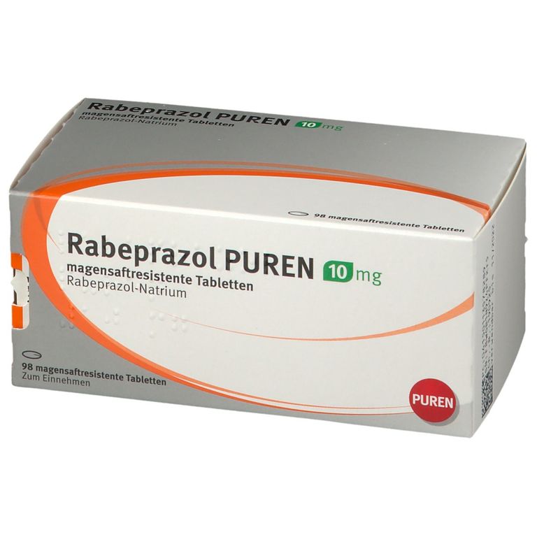 Rabeprazol PUREN 10 mg 98 St mit dem E-Rezept kaufen - Shop Apotheke