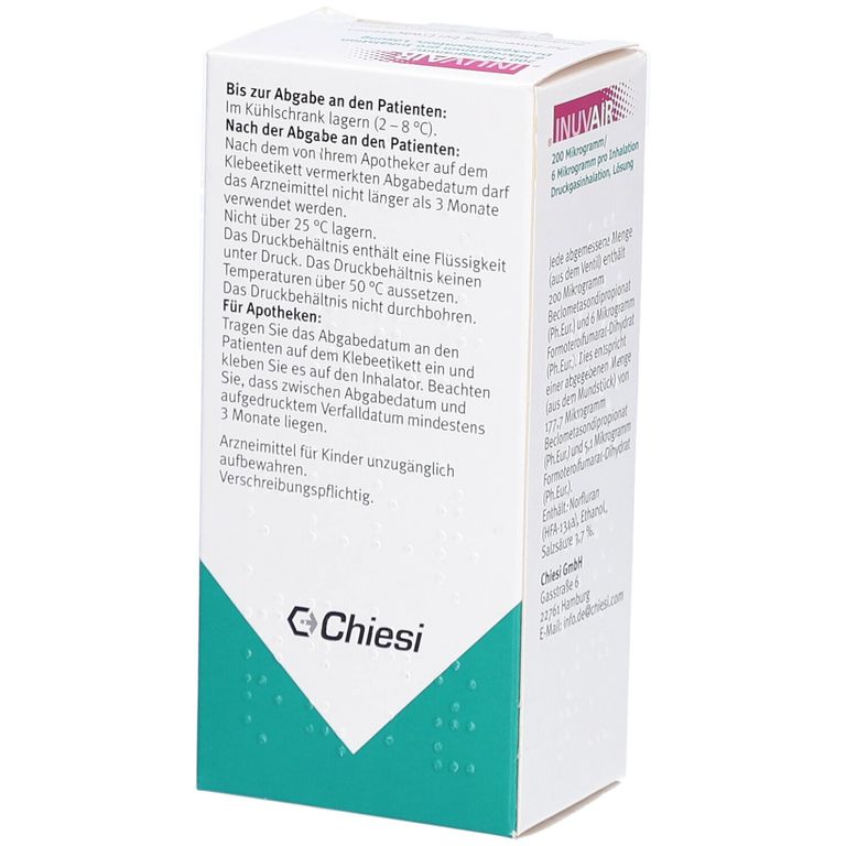 Inuvair® 200/6 µg 1 St mit dem E-Rezept kaufen - Shop Apotheke