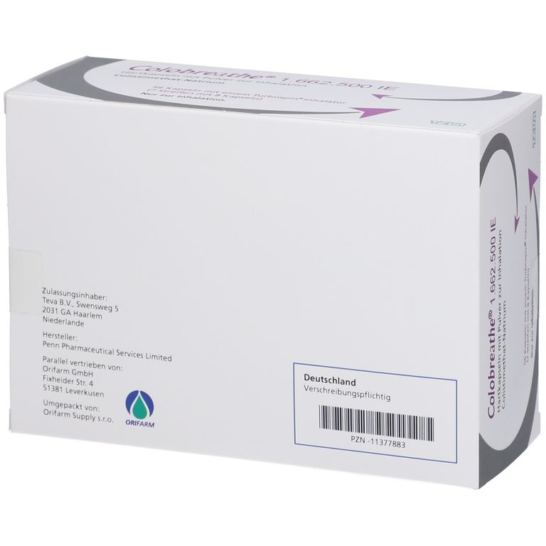Colobreathe 1.662.500 I.E. 56 St mit dem E-Rezept kaufen - Shop Apotheke