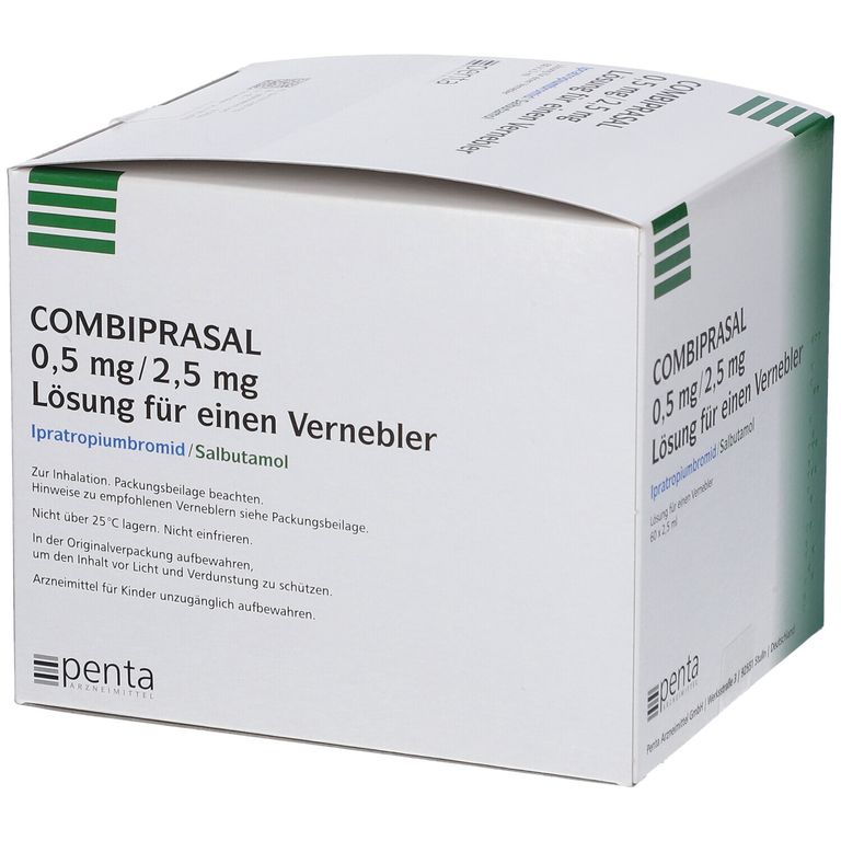 Combiprasal 0,5 mg/2,5 mg 60x2,5 ml mit dem E-Rezept kaufen - Shop Apotheke