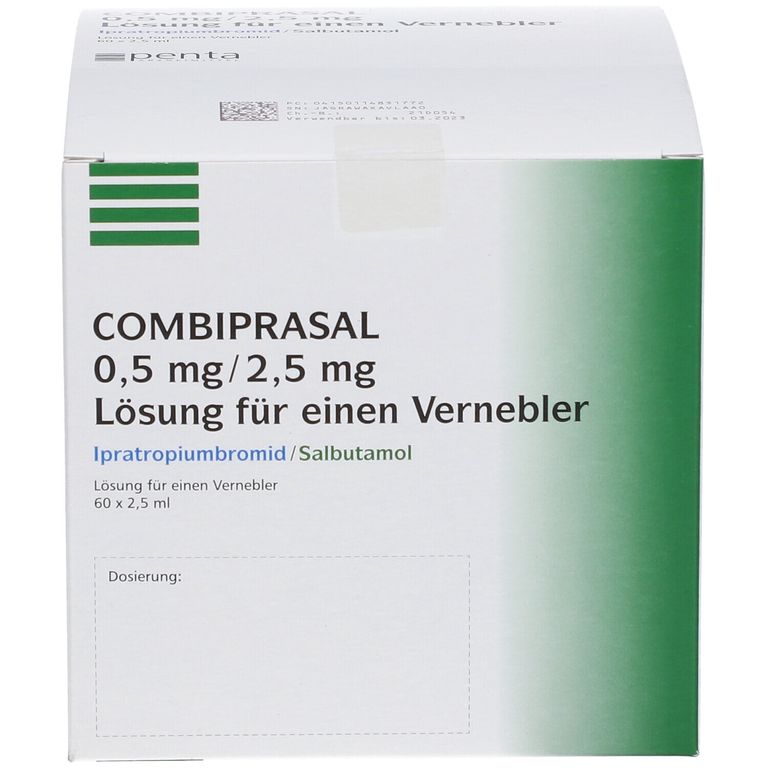 Combiprasal 0,5 mg/2,5 mg 60x2,5 ml mit dem E-Rezept kaufen - Shop Apotheke