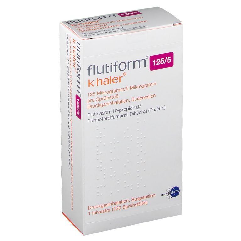 flutiform® 125 µg/5 µg k-haler® 1 St mit dem E-Rezept kaufen - Shop ...