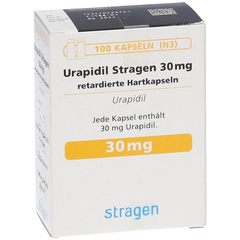 Urapidil Stragen 30 mg 100 St mit dem E-Rezept kaufen - Shop Apotheke