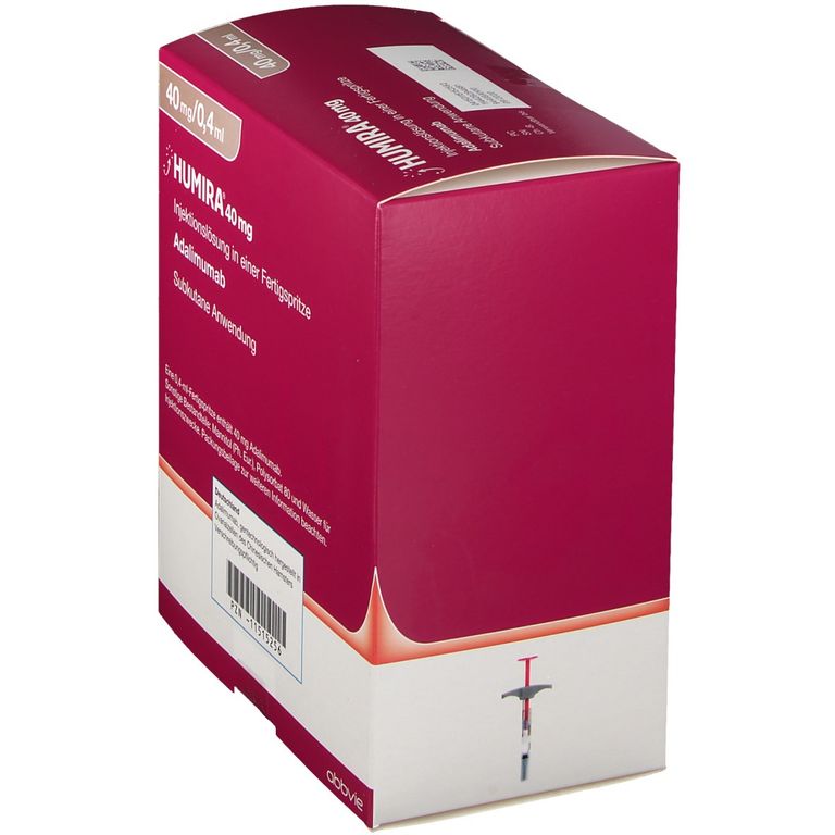 Humira® 40 Mg/0.4MlSpr 6 St mit dem E-Rezept kaufen - Shop Apotheke