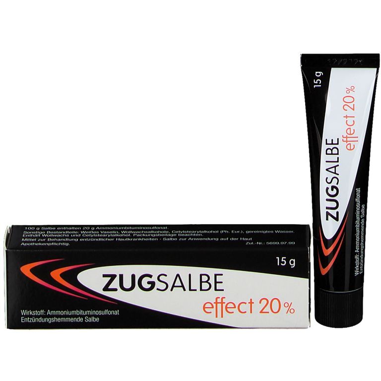ZUGSALBE effect 20 % 15 g - Shop Apotheke