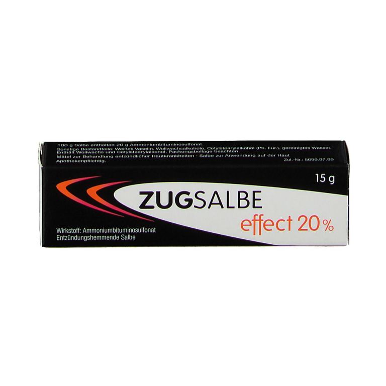 ZUGSALBE effect 20 % 15 g - Shop Apotheke
