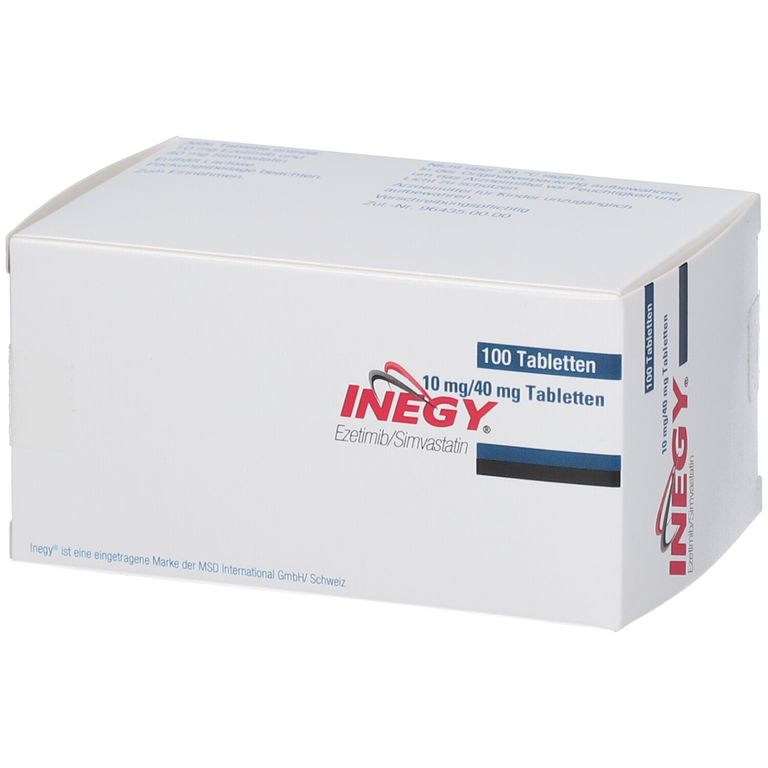 INEGY® 10 mg/40 mg 100 St mit dem E-Rezept kaufen - Shop Apotheke