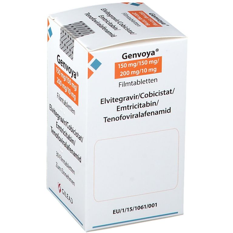 Genvoya® 150 mg/150 mg/200 mg/10 mg 30 St mit dem E-Rezept kaufen ...
