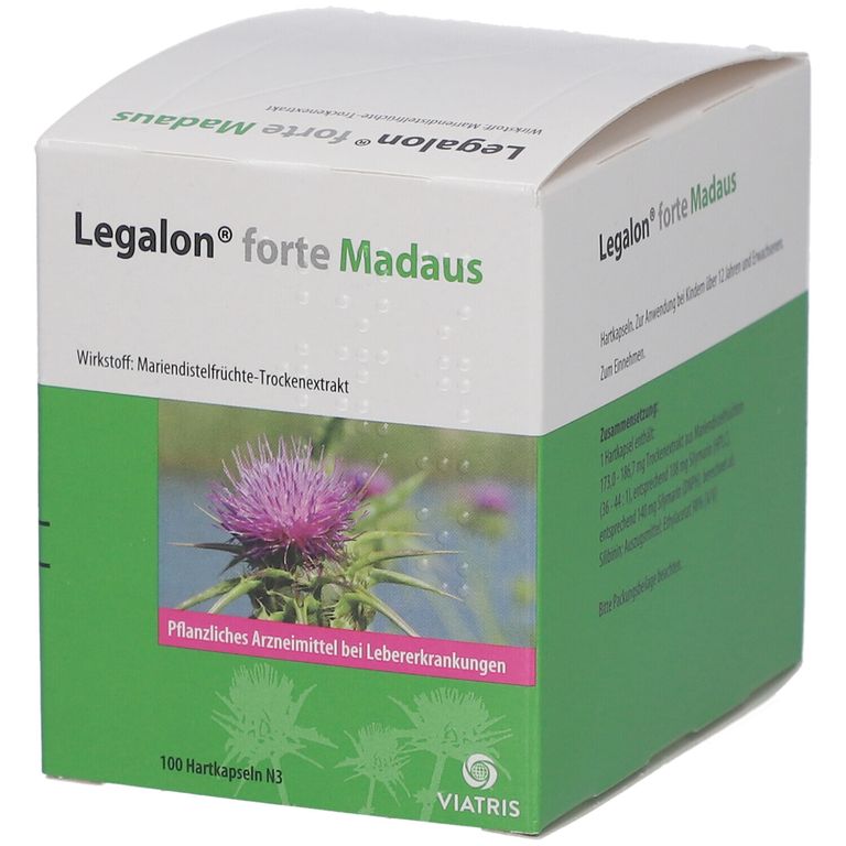 Legalon® forte Madaus 100 St - Shop Apotheke