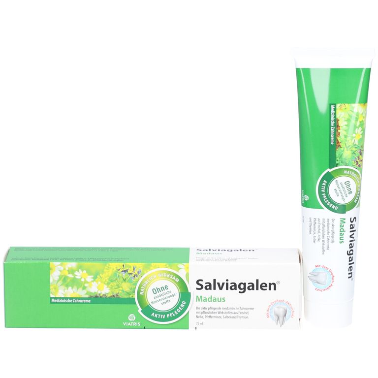 Salviagalen Madaus - Medizinische Zahnpasta ohne Fluorid 75 ml - Shop ... Salviagalen Madaus - Medizinische Zahnpasta ohne Fluorid 75 ml - Shop ...