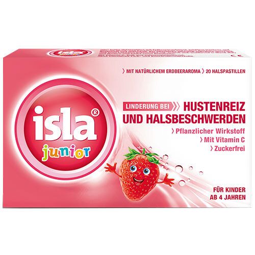 isla junior Halspastillen bei Kinderhalsschmerzen 20 St - Shop Apotheke