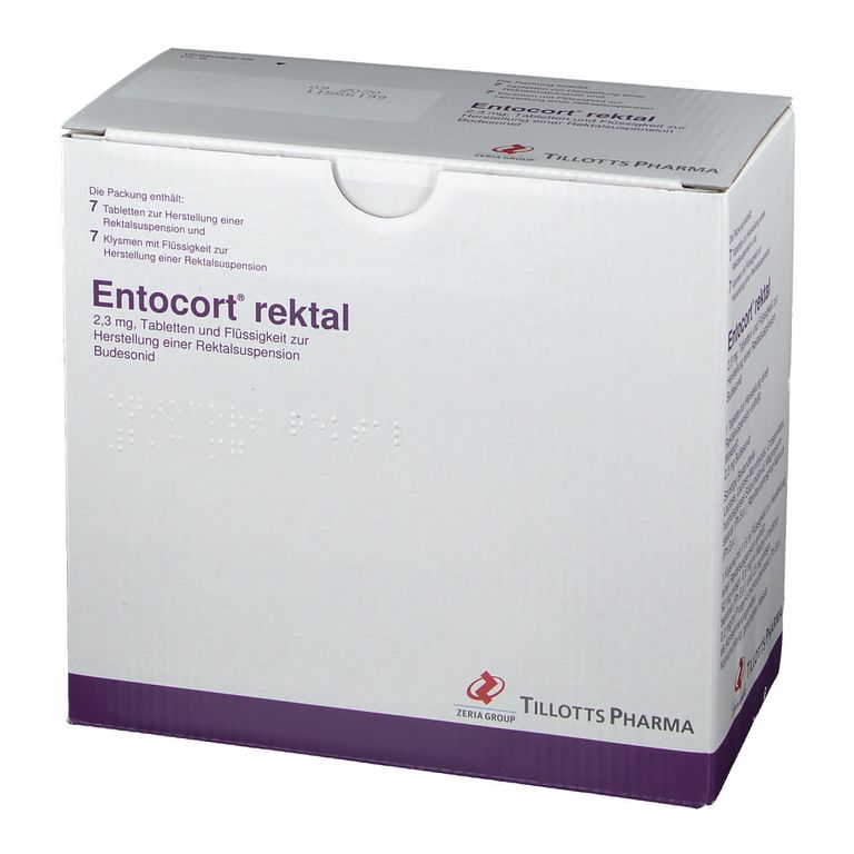 Entocort® rektal 2,3 mg 1 St mit dem E-Rezept kaufen - Shop Apotheke