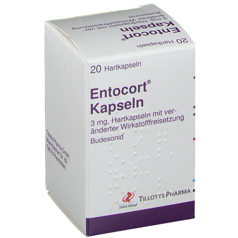 Entocort® 3 mg 20 St mit dem E-Rezept kaufen - Shop Apotheke