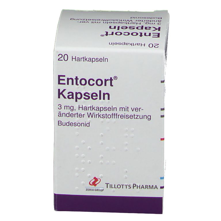 Entocort® 3 mg 20 St mit dem E-Rezept kaufen - Shop Apotheke
