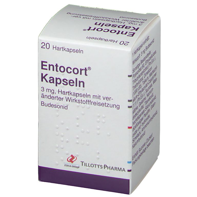 Entocort® 3 mg 20 St mit dem E-Rezept kaufen - Shop Apotheke