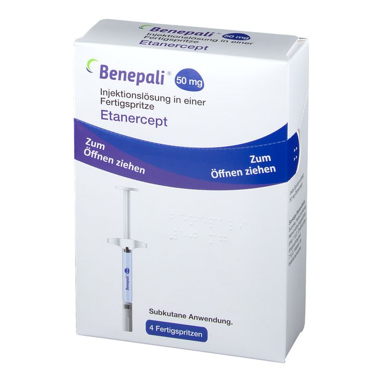 Benepali® 50 mg 4 St mit dem E-Rezept kaufen - Shop Apotheke