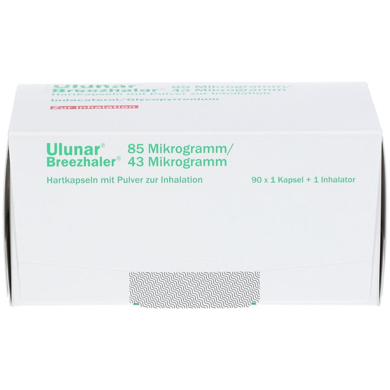 Ulunar® Breezhaler® 85 µg/43 µg 90 St mit dem E-Rezept kaufen - Shop ...