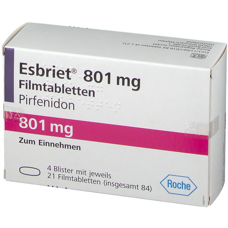 Esbriet® 801 mg 84 St mit dem E-Rezept kaufen - Shop Apotheke