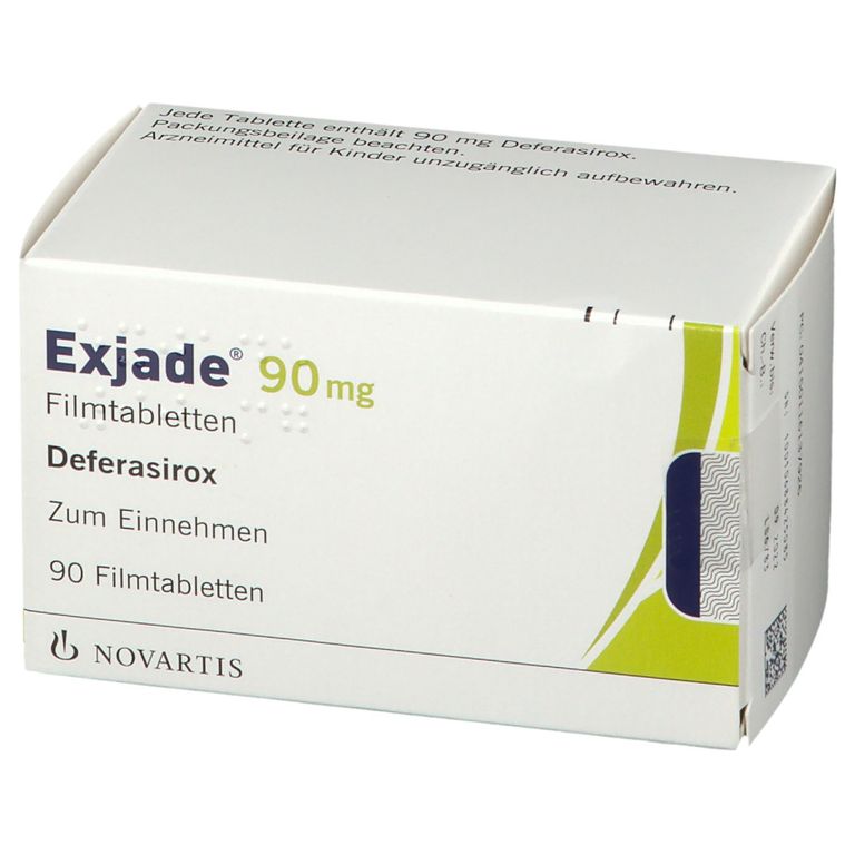 Exjade® 90 mg 90 St mit dem E-Rezept kaufen - Shop Apotheke