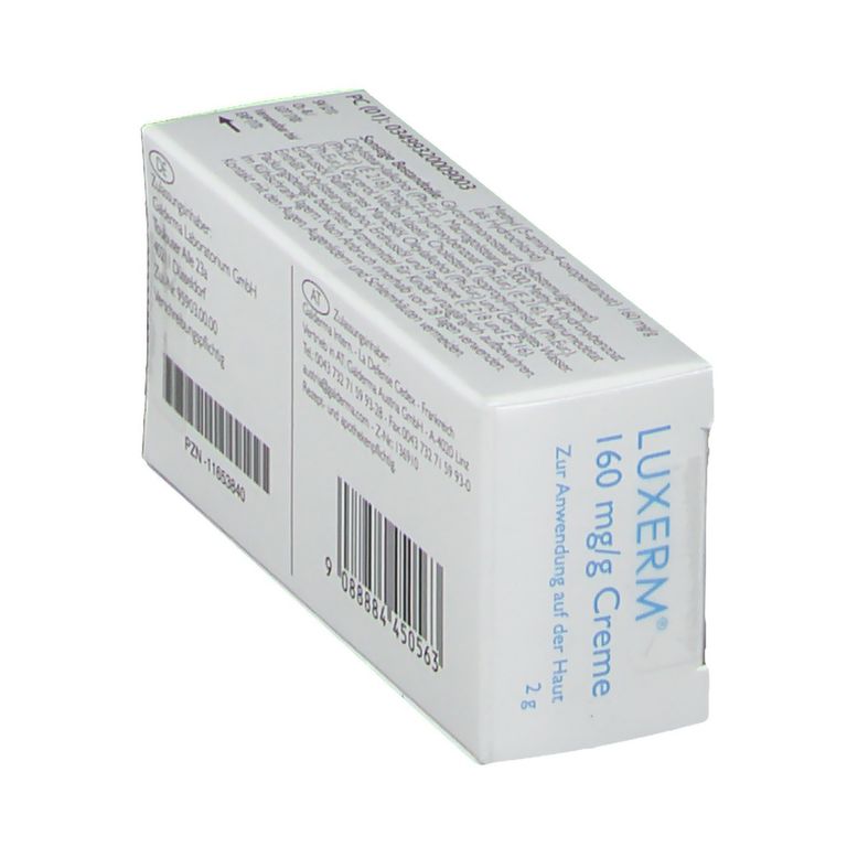 LUXERM® 160 mg/g 2 g mit dem E-Rezept kaufen - Shop Apotheke