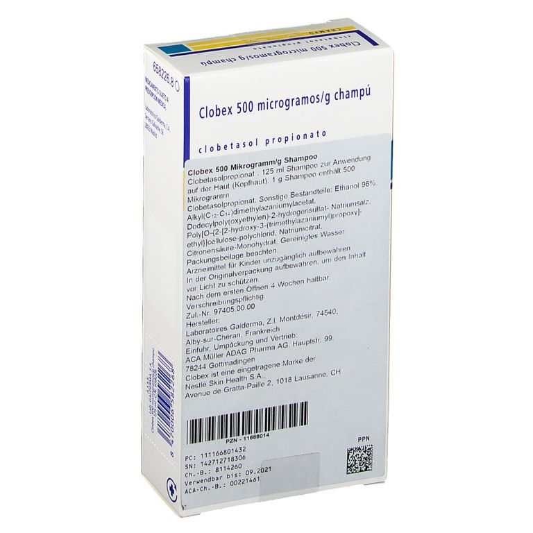 Clobex® 500 125 ml mit dem E-Rezept kaufen - Shop Apotheke