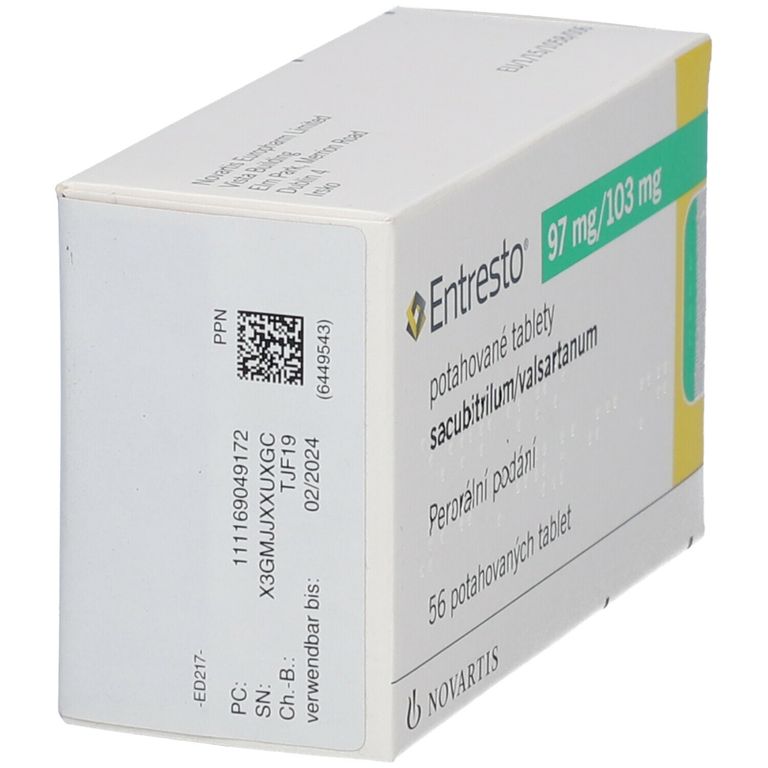 Entresto 97 mg/103 mg 56 St - shop-apotheke.com