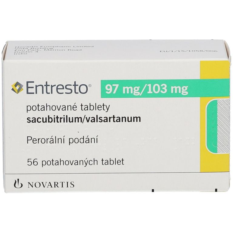 Entresto 97 mg/103 mg 56 St mit dem E-Rezept kaufen - Shop Apotheke