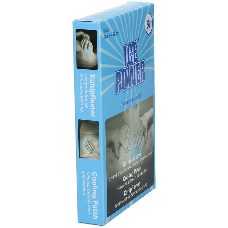 ICE® POWER Cooling Patch 5 St - Shop Apotheke