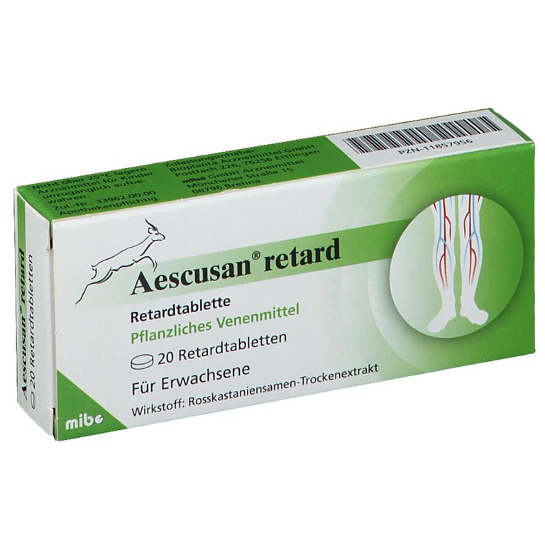 Aescusan® retard 20 St - Shop Apotheke
