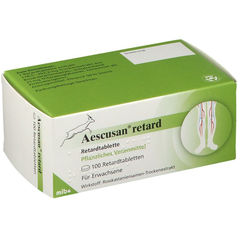 Aescusan® retard 100 St - Shop Apotheke