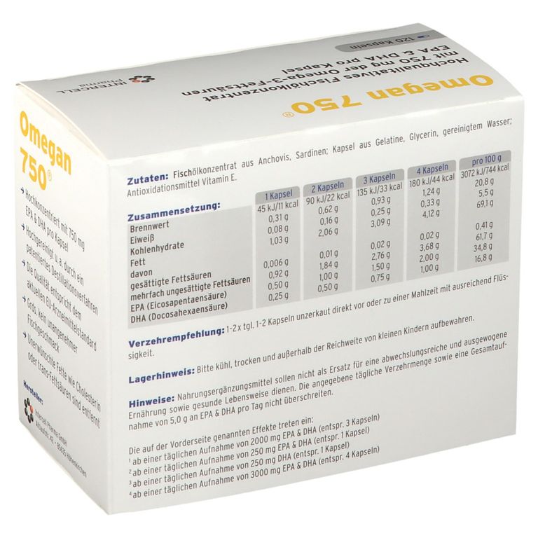 Omegan 750® 120 St - Shop Apotheke