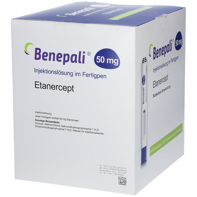 Benepali® 50Mg IloInPen 12 St mit dem E-Rezept kaufen - Shop Apotheke