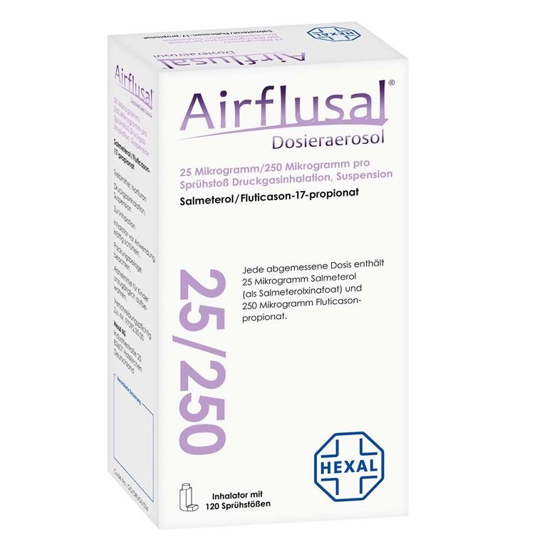 Airflusal® Dosieraerosol 25 µg/250 µg 1 St mit dem E-Rezept kaufen ...