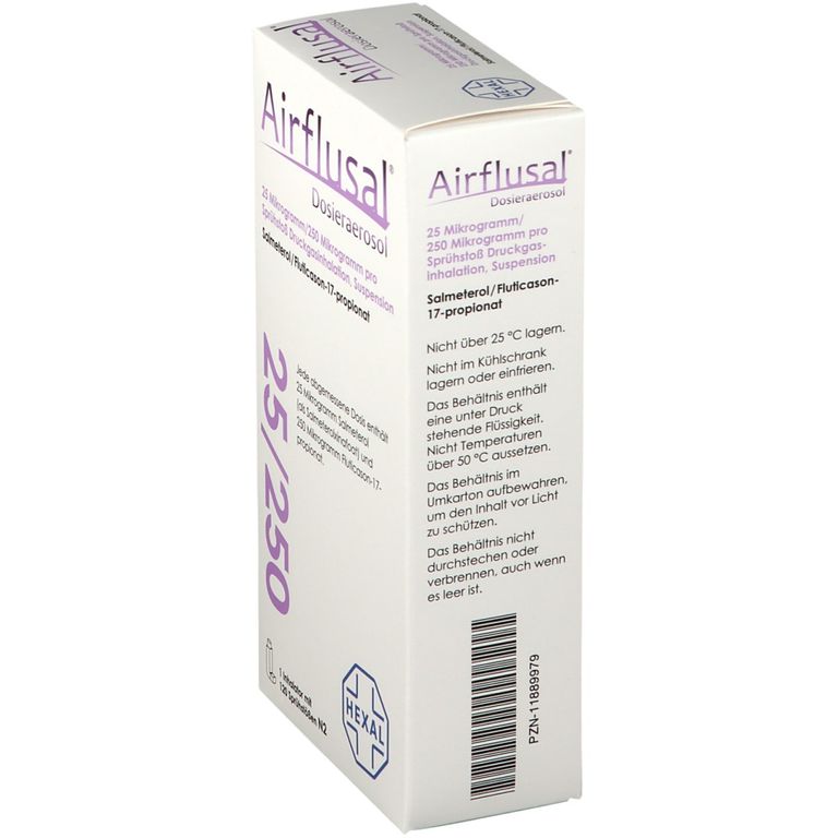 Airflusal® Dosieraerosol 25 µg/250 µg 1 St mit dem E-Rezept kaufen ...