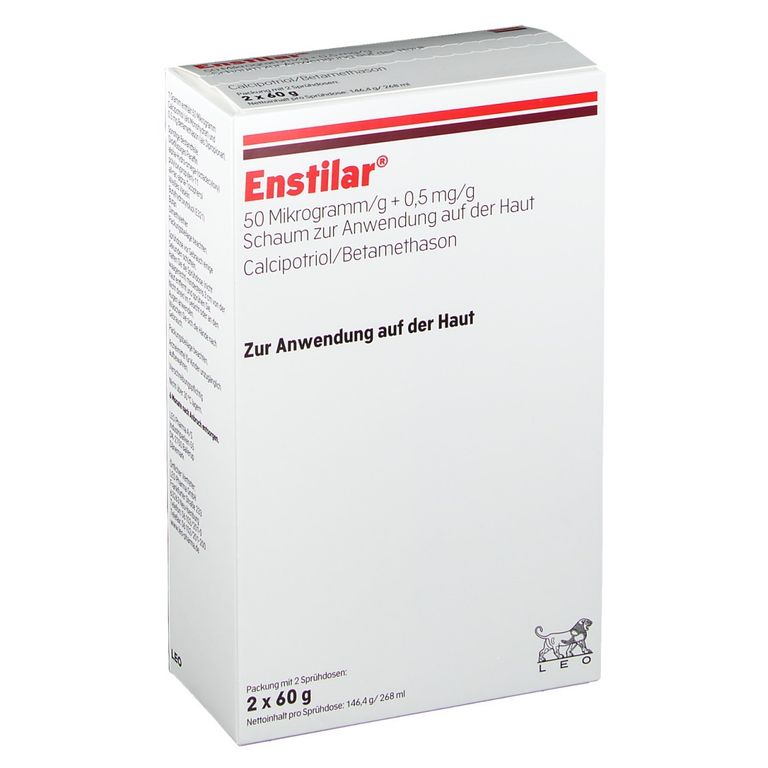 Enstilar® 50 µg/g + 0,5 mg/g 2x60 g mit dem E-Rezept kaufen - Shop Apotheke