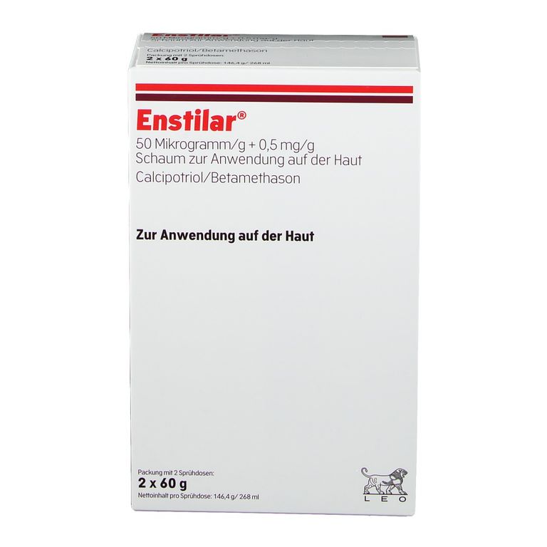 Enstilar® 50 µg/g + 0,5 mg/g 2x60 g mit dem E-Rezept kaufen - Shop Apotheke