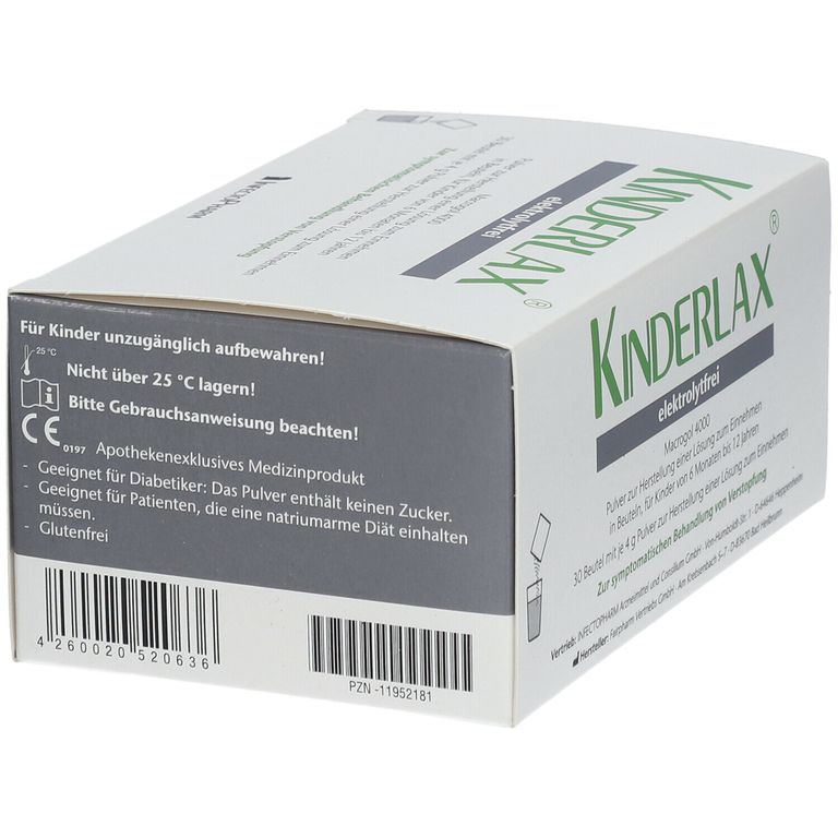 Kinderlax® elektrolytfrei 30 St - Shop Apotheke