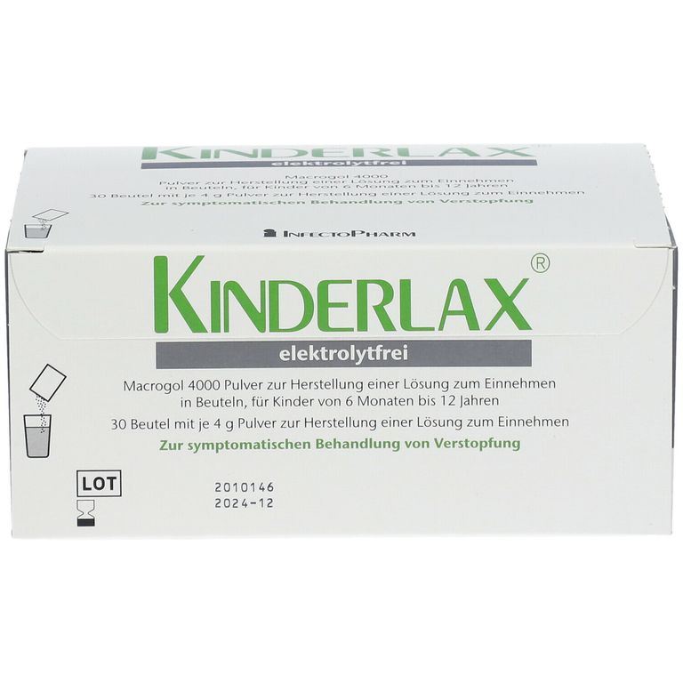 Kinderlax® elektrolytfrei 30 St - Shop Apotheke