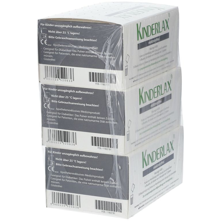 Kinderlax® elektrolytfrei 3x30 St - Shop Apotheke