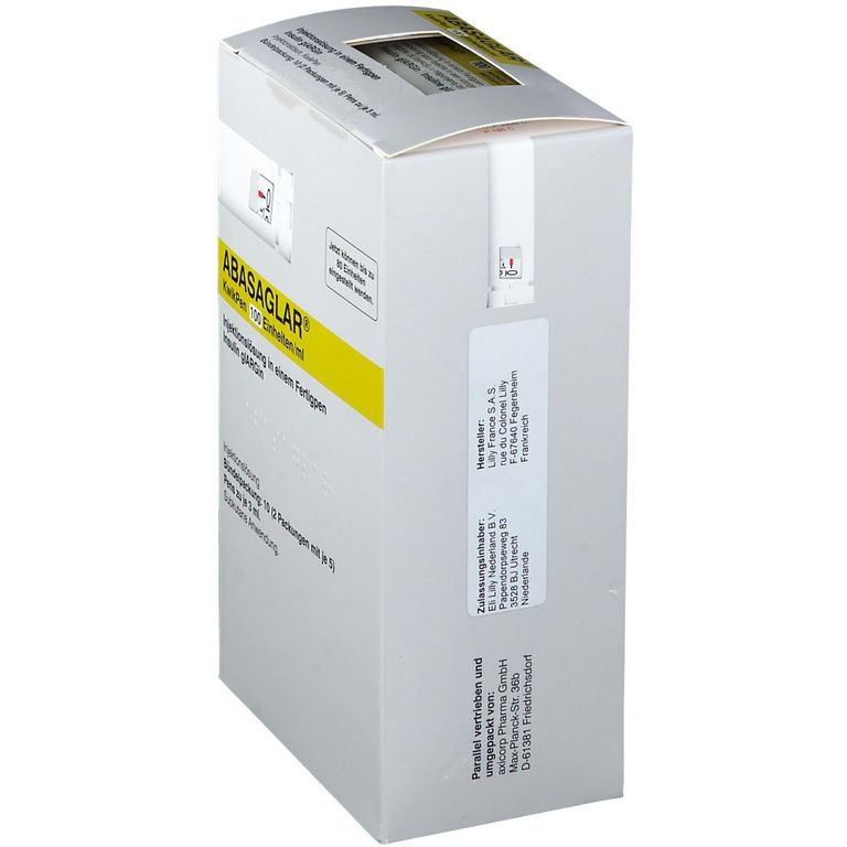 ABASAGLAR® 100 Einheiten/ml 10x3 ml mit dem E-Rezept kaufen - Shop Apotheke